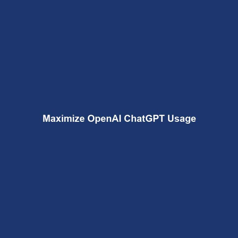 Maximize OpenAI ChatGPT Usage - Techly - Daily Ai And Tech News